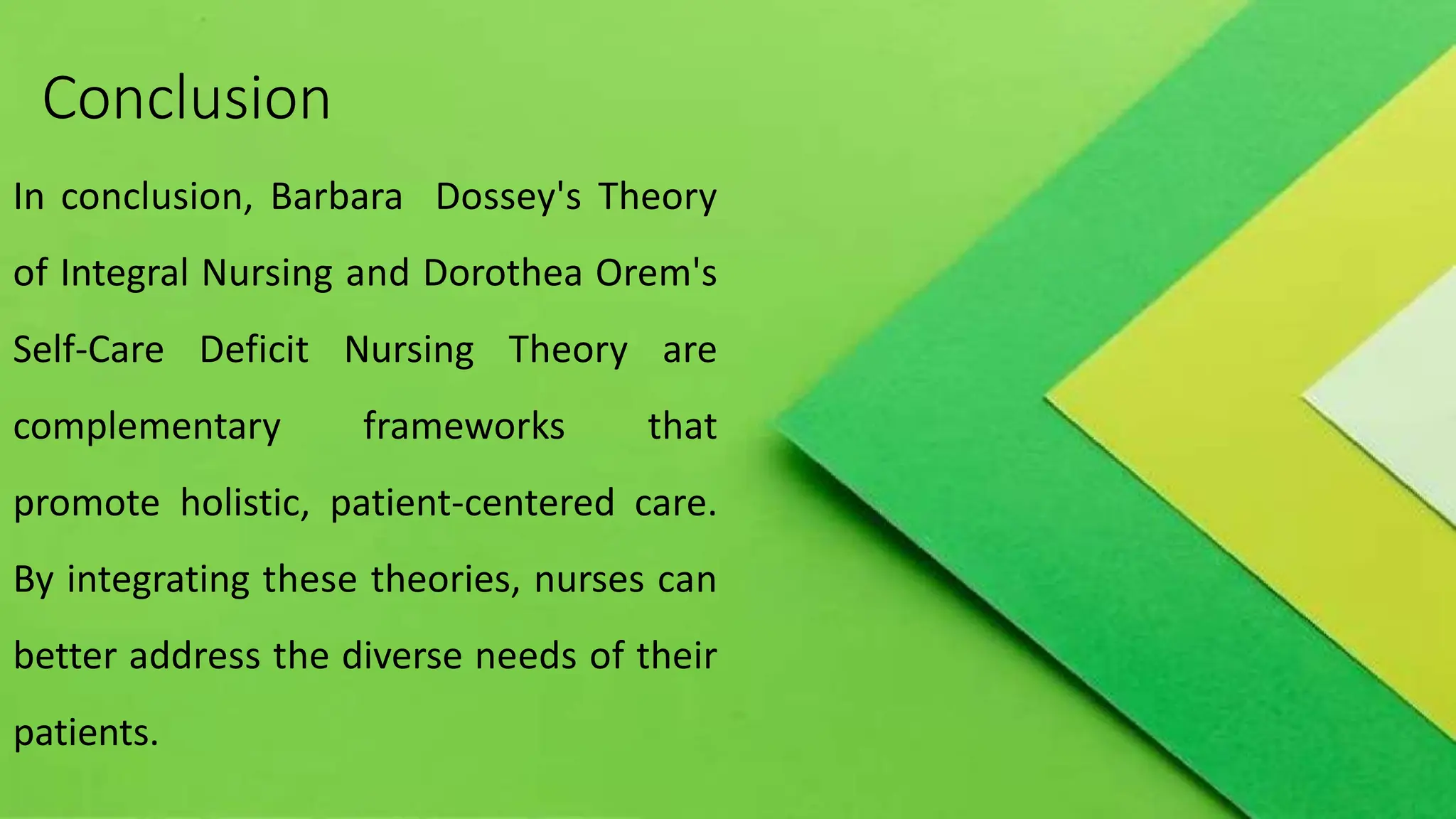 BARBARA DOSEY'S THEORY OF INTEGRAL NURSING(1).pptx
