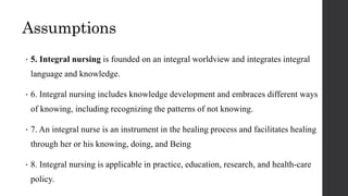 BARBARA DOSEY'S THEORY OF INTEGRAL NURSING(1).pptx