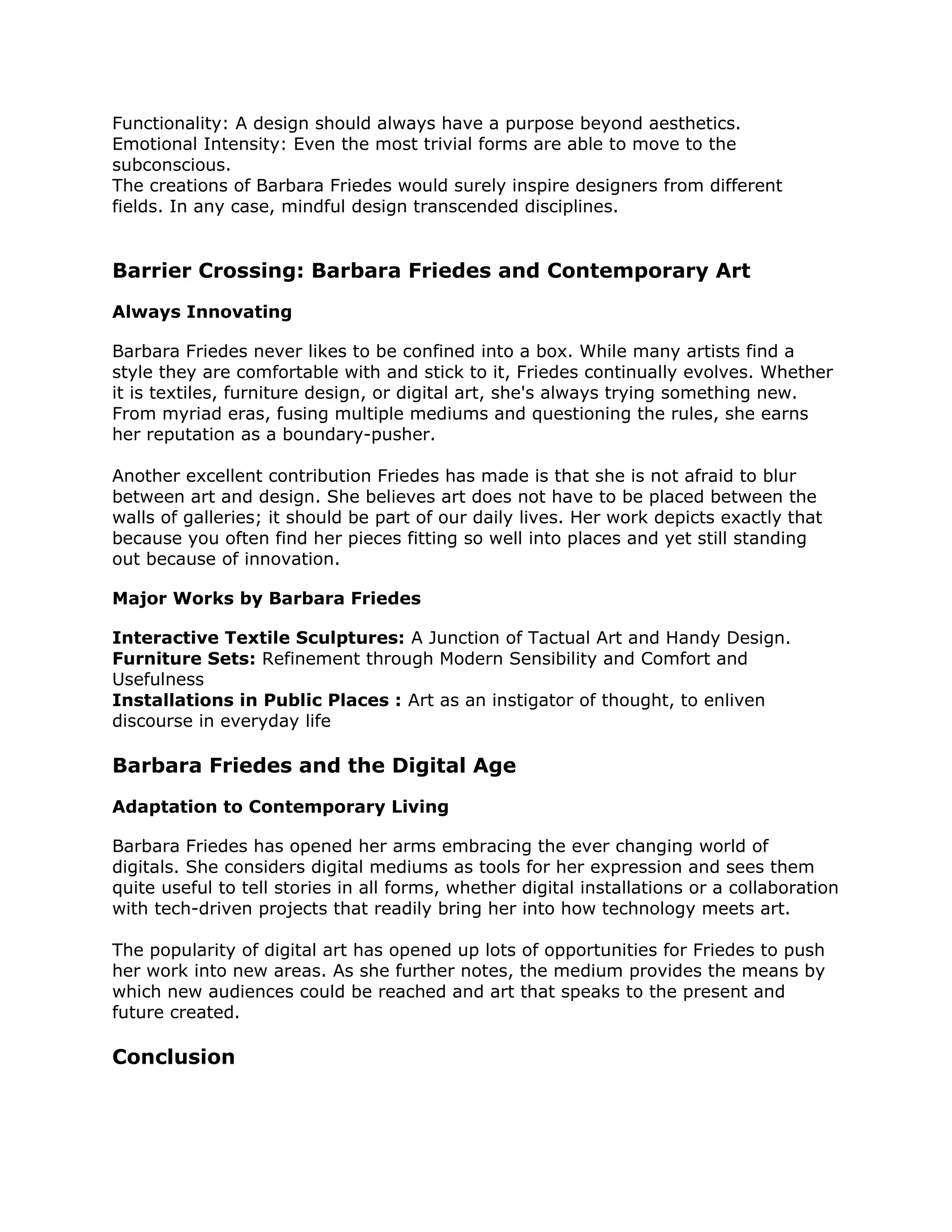 Barbara Friedes_ A Journey in Art, Design, and Creativity.docx