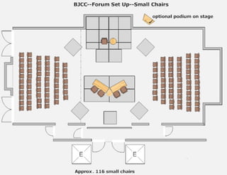Barbara Jordan Conference Center Room Layouts | PDF