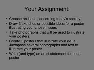 Barbarakruger poster task intro | PPT