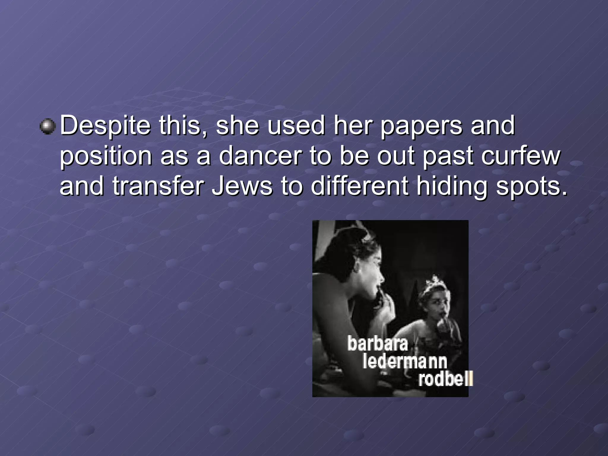 Barbara Ledermann Rodbell | PPT