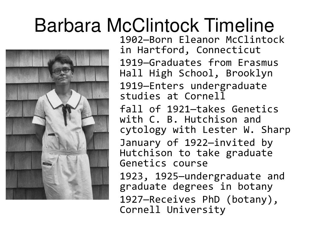 Barbara McClintock