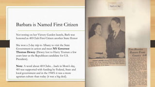 Barbara Rood - A Young Life Full of Surprises | PPT