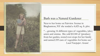 Barbara Rood - A Young Life Full of Surprises | PPT