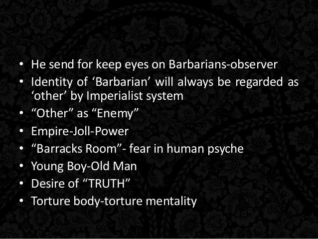 Conflict between Civilization and Barbarians