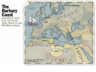 First Barbary War Map