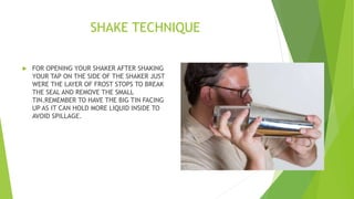 Bar basics and service technique | PPTX