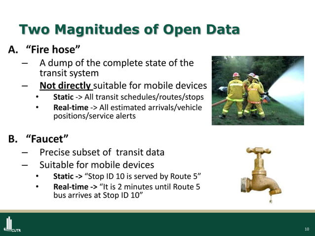 APTA TransITech 2013 - "Open Transit Data - A Developers Perspective" | PPT