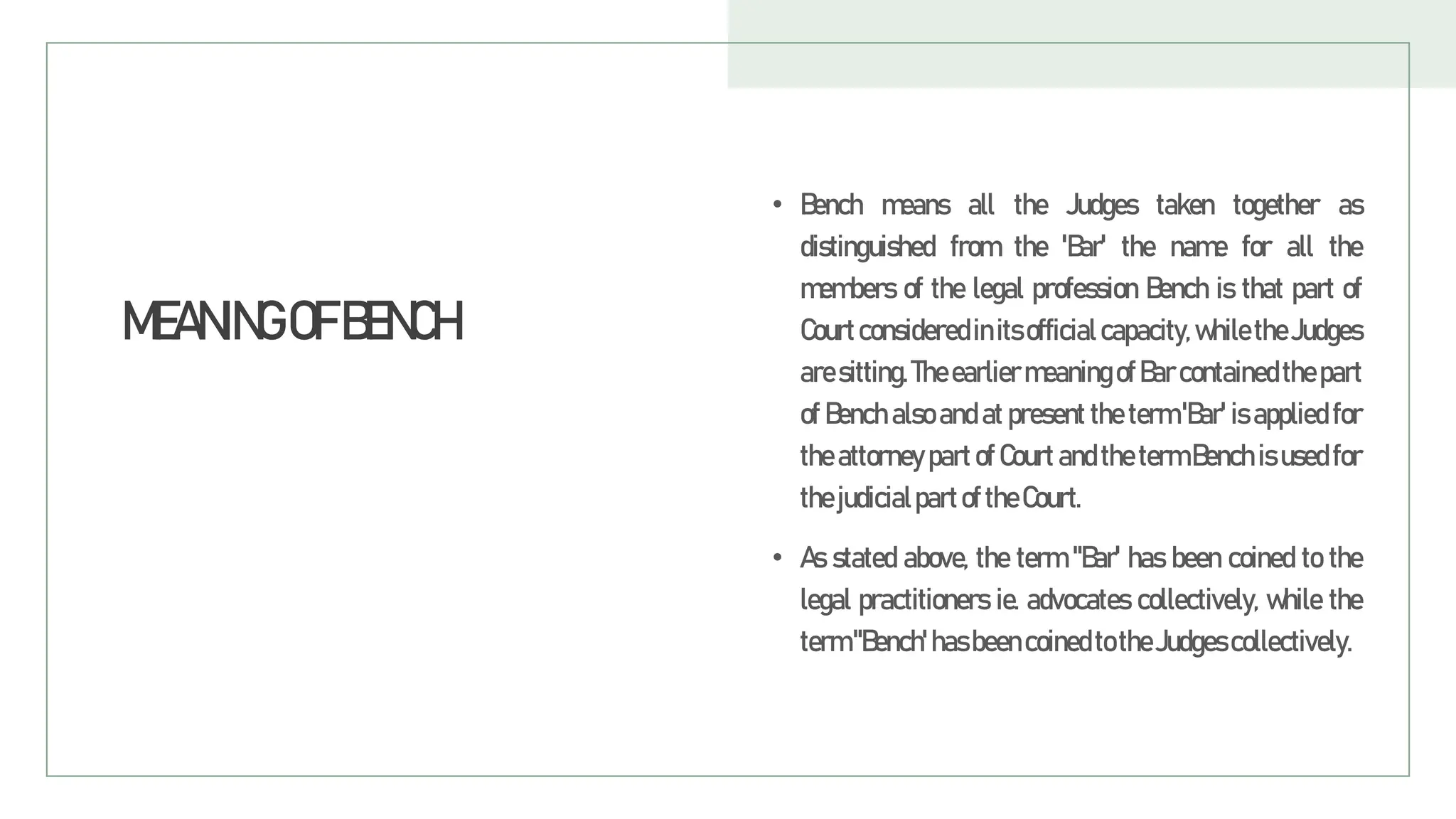 BAR BENCH RELATION UNDER ADVOCATE ACT 1961.pptx