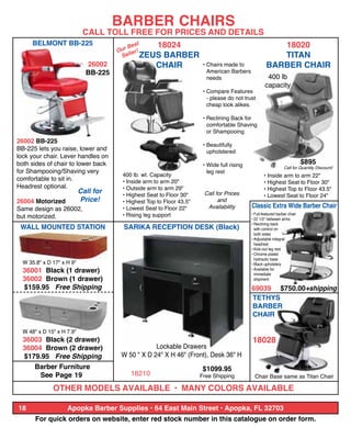 Barber and salon products wholesaler and suppler in florida | PDF