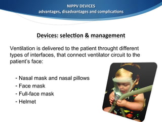 Noninvasive ventilation devices management | PPT