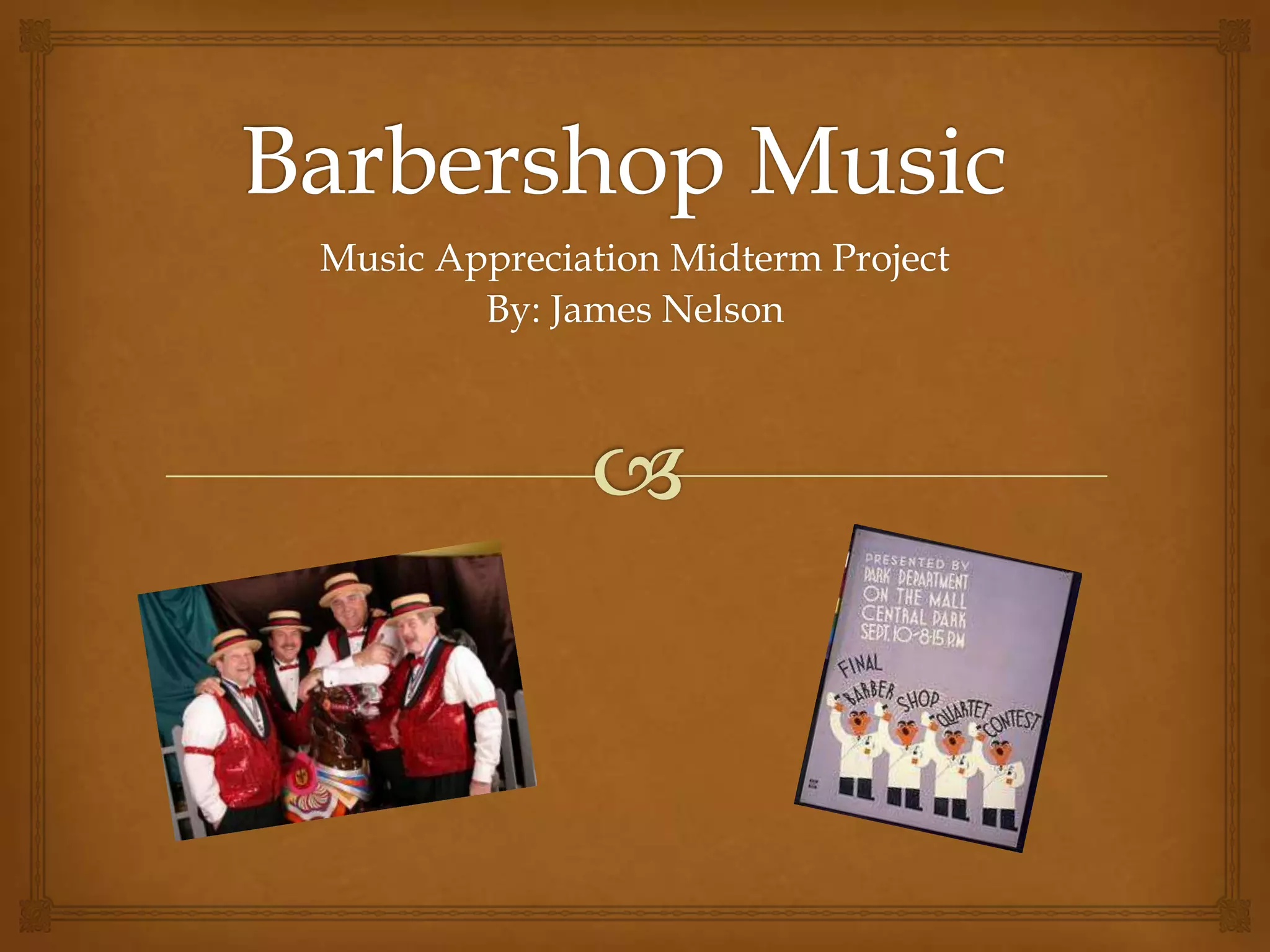 Barbershop music | PPTX