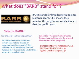 Barb fact file | PPTX
