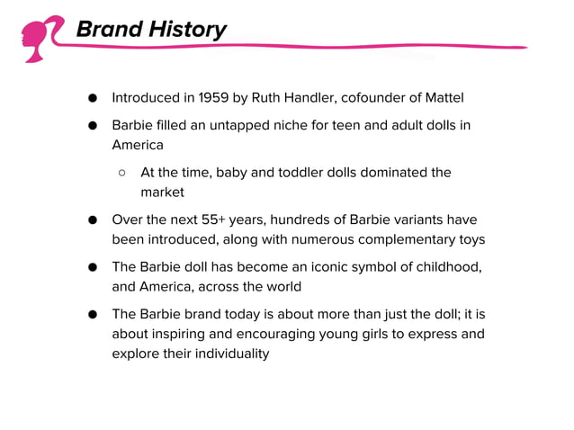Barbie - Brand Strategy Presentation | PDF