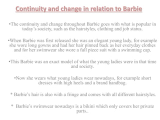 barbie as a popular culture | PPTX