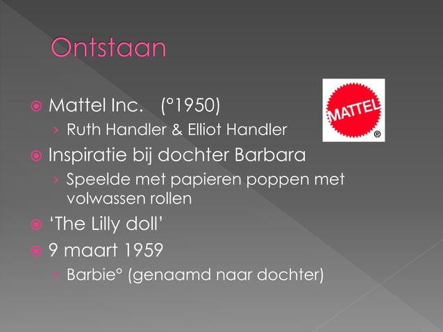 9 maart 1959 : Barbie is gebore, | PDF