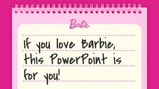 Barbie Presentation Template.pptx aaaaaa | PPTX