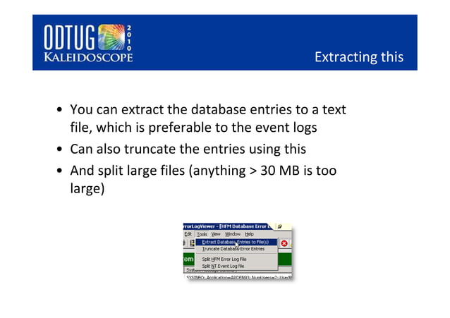 HFM System Messages: Revealed! | PPT