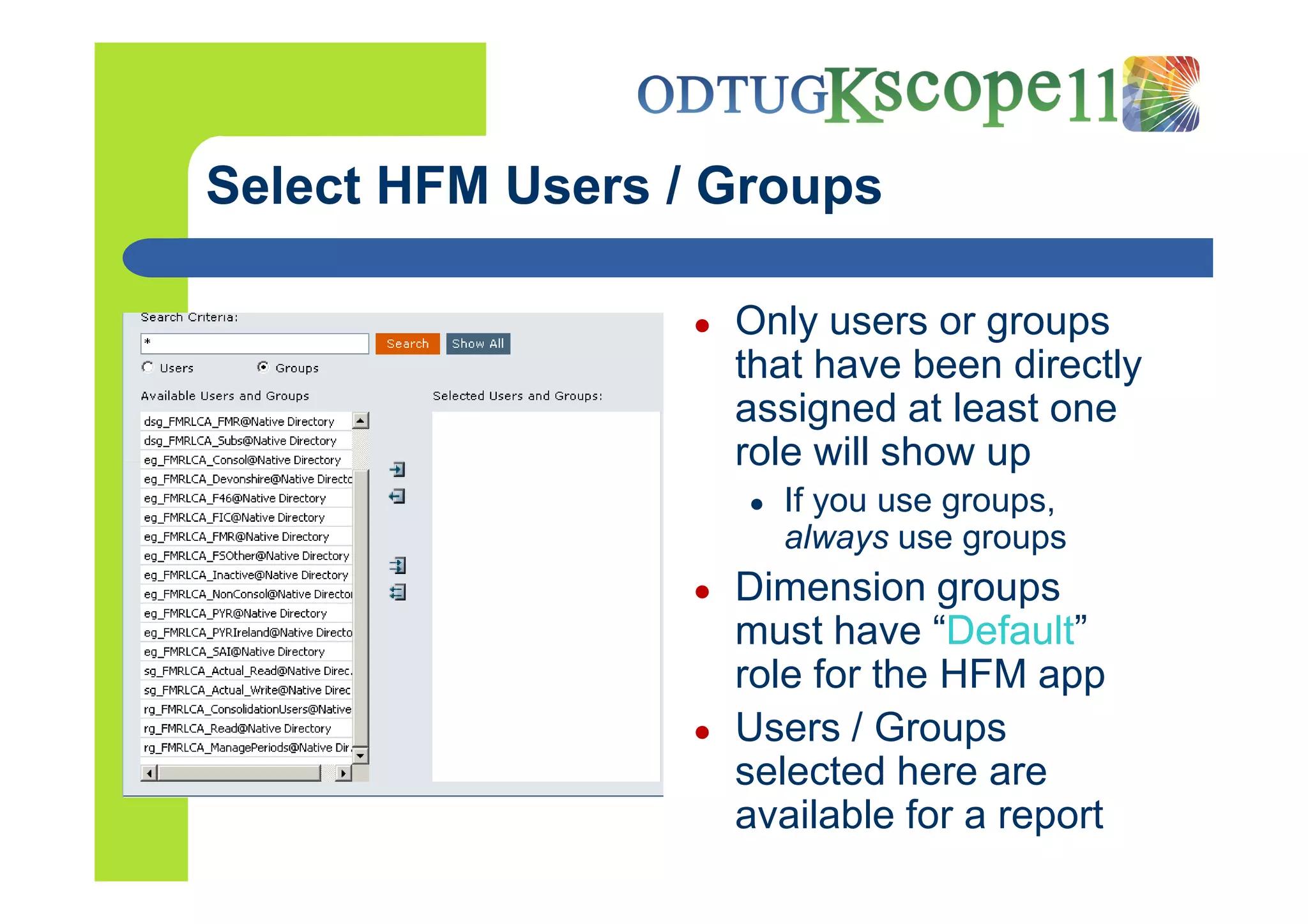 Security and Auditing in HFM | PDF