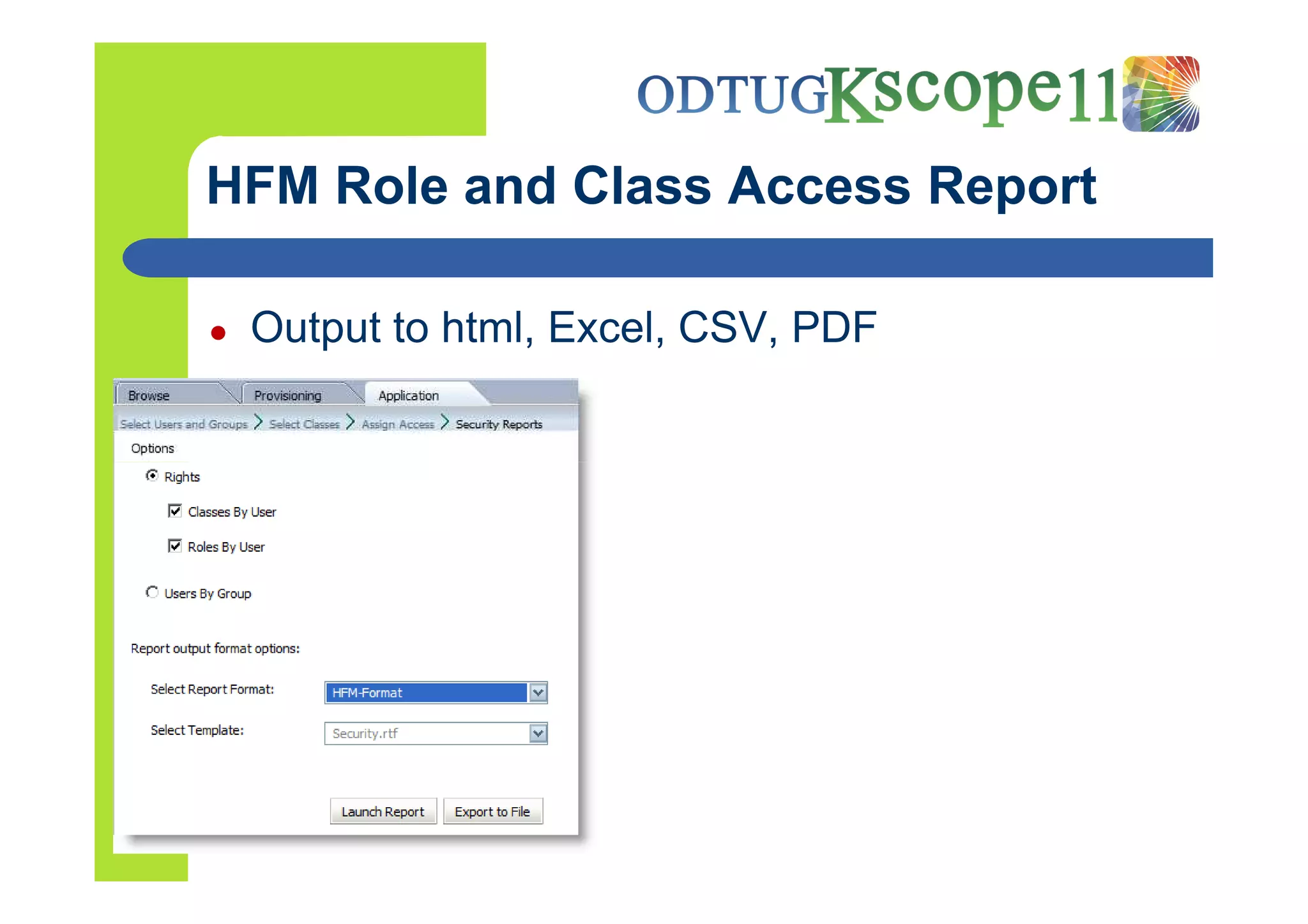 Security and Auditing in HFM | PDF
