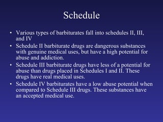 Barbiturate | PPT