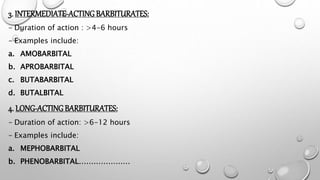 "Barbiturate poisoning" : By rxvichu-alwz4uh! | PPTX