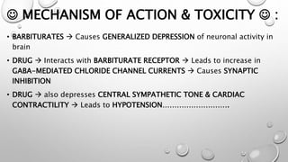 "Barbiturate poisoning" : By rxvichu-alwz4uh! | PPTX