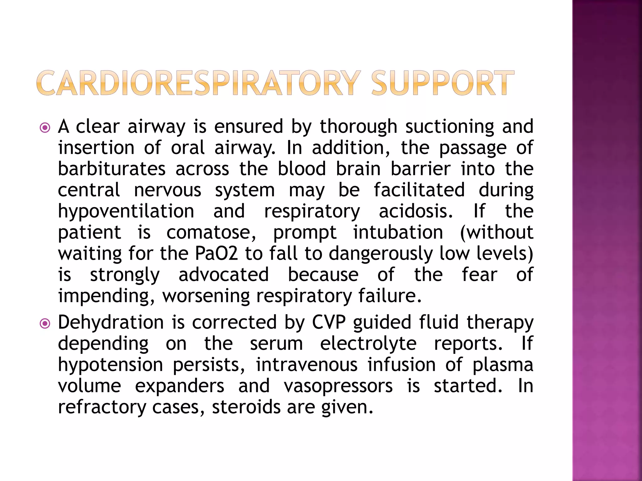 Barbiturate poisoning | PPTX