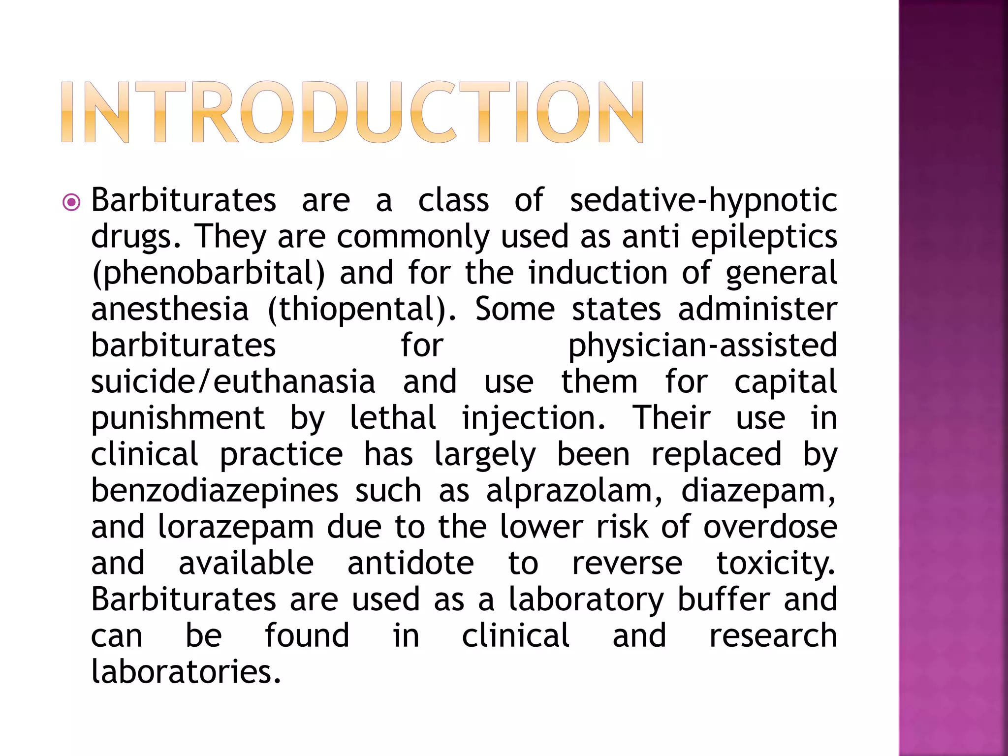 Barbiturate poisoning | PPTX