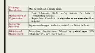 Barbiturate poisoning. Clinical Manifestation and Management | PPTX