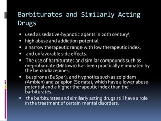 Barbiturates | PPTX