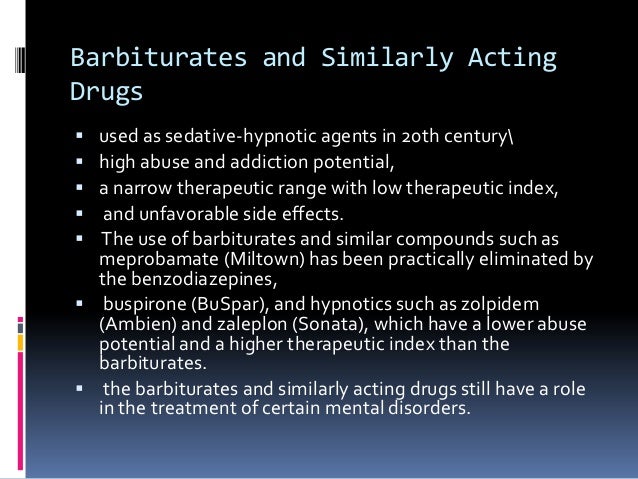 Barbiturates