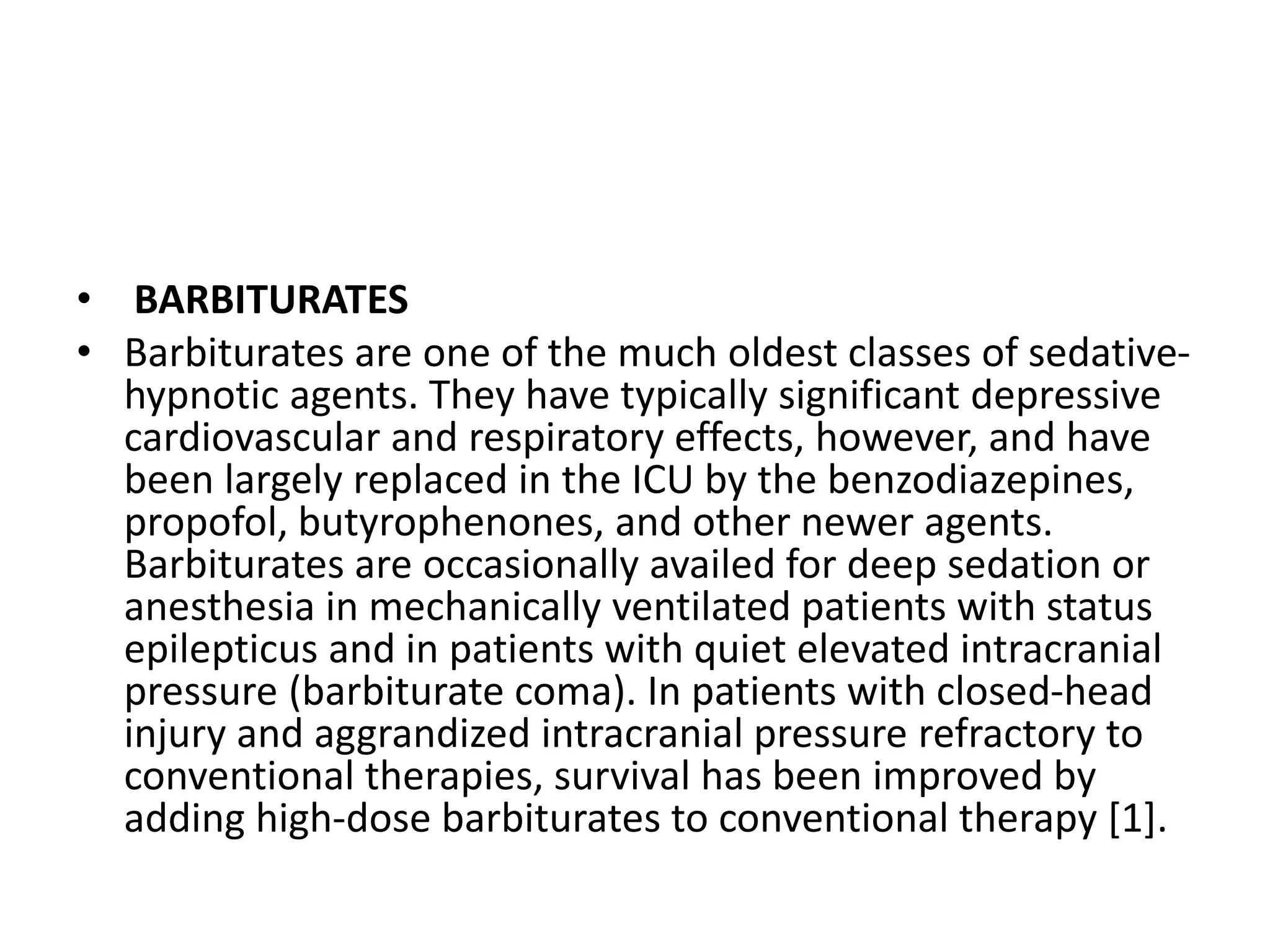 Barbiturates | PPTX