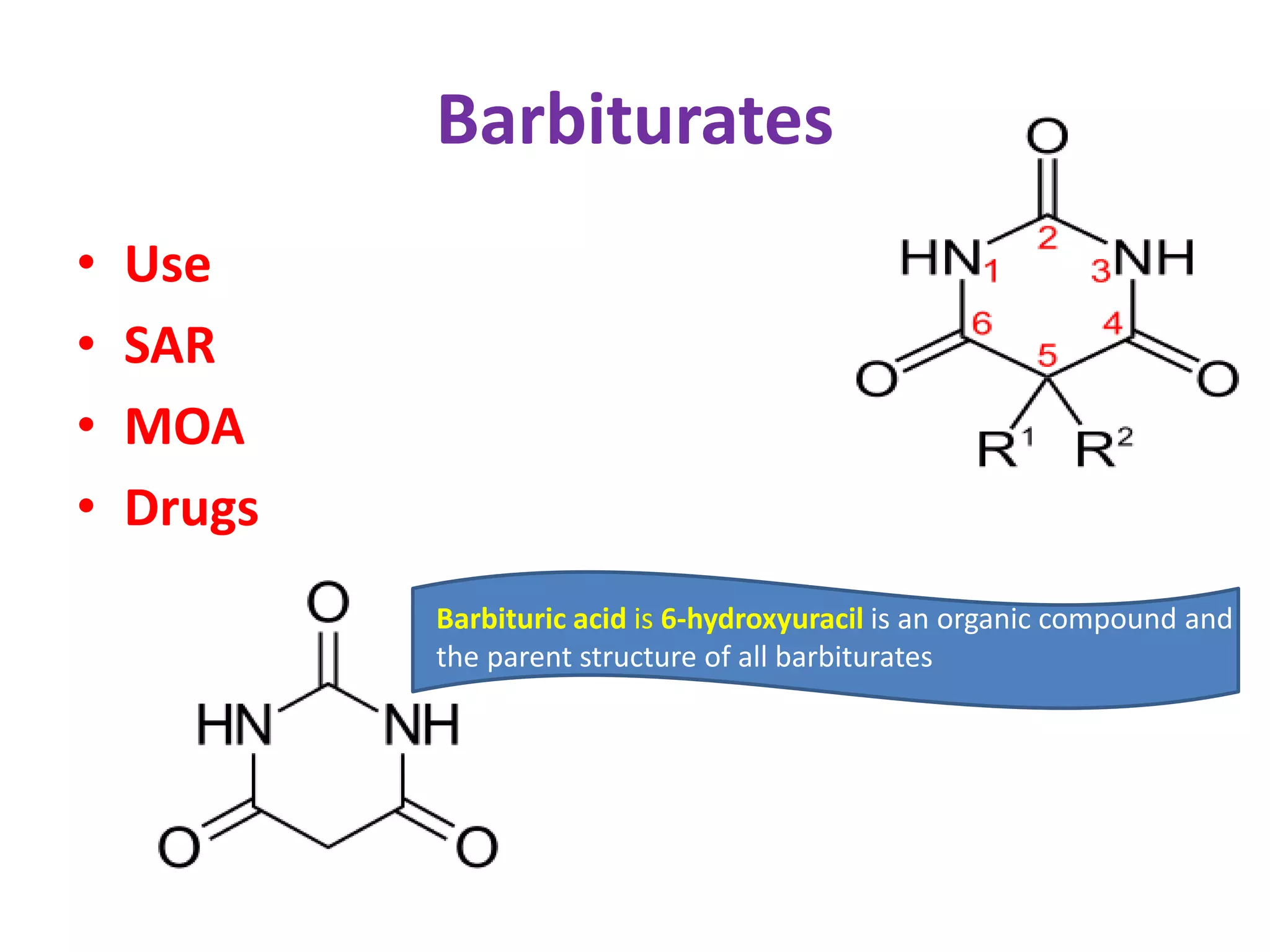 Barbiturates | PPTX