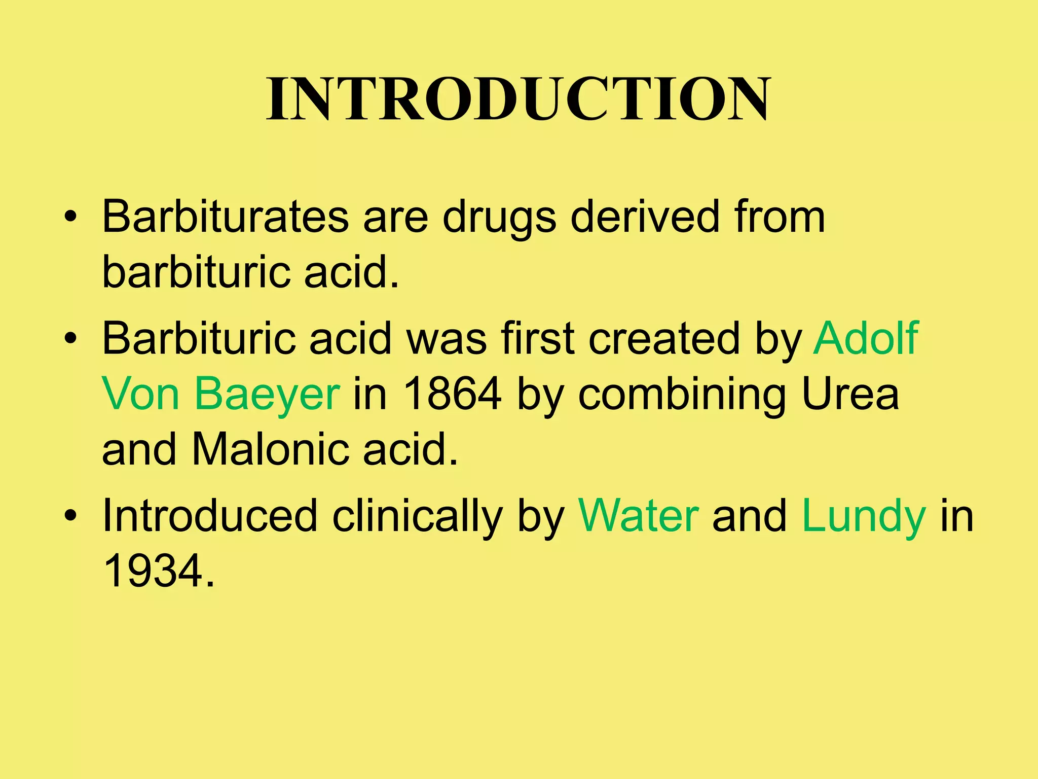 Barbiturates | PPTX