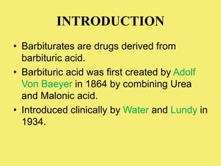 Barbiturates | PPTX