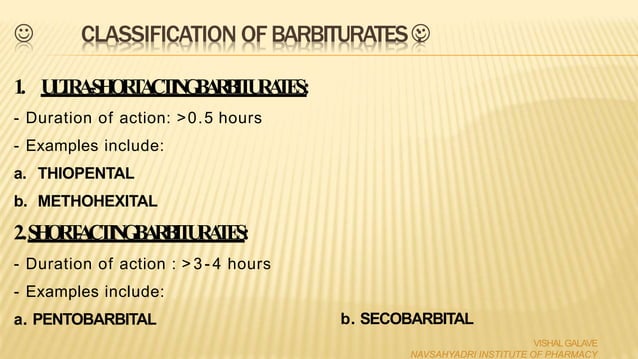 Barbiturates | PPT