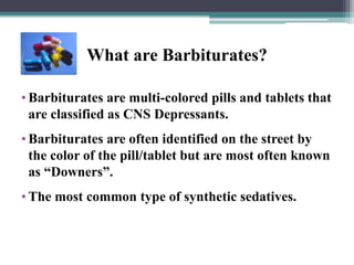 Barbiturates | PPTX
