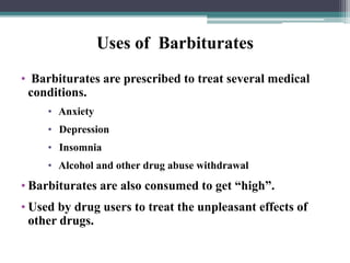 Barbiturates Effects On The Body