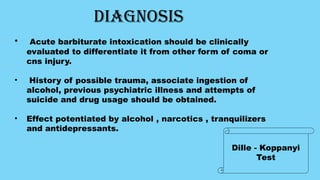 barbiturates and benzodiazepene poisoning.pptx