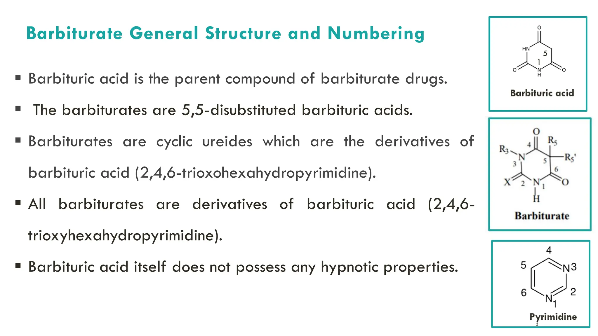 Barbiturates -Medicinal Chemistry | PDF