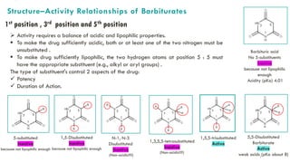 Barbiturates -Medicinal Chemistry | PDF