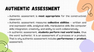 ASSESSMENT IN CONSTRUCTIVIST, TECHNOLOGY SUPPORTED LEARNING.pdf ...