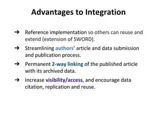 APLIC 2014 - Dataverse Project | PPT