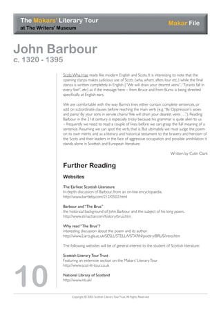 The Brus by Barbour | PDF