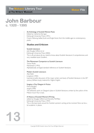 The Brus by Barbour | PDF