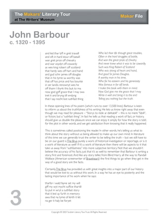 The Brus by Barbour | PDF