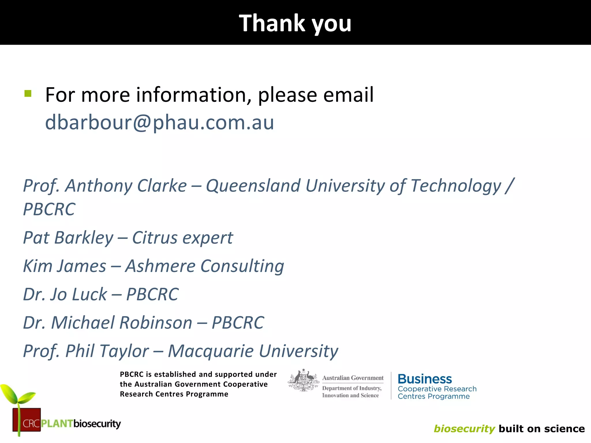 Fruit fly research - a national approach | PDF