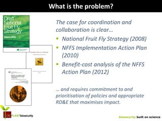 Fruit fly research - a national approach | PDF